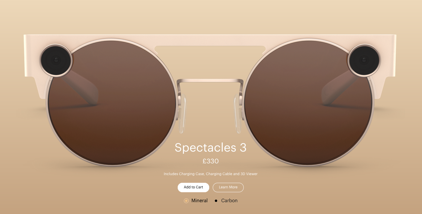 Augmented Reality Glasses by SnapChat | Hack Tomorrow